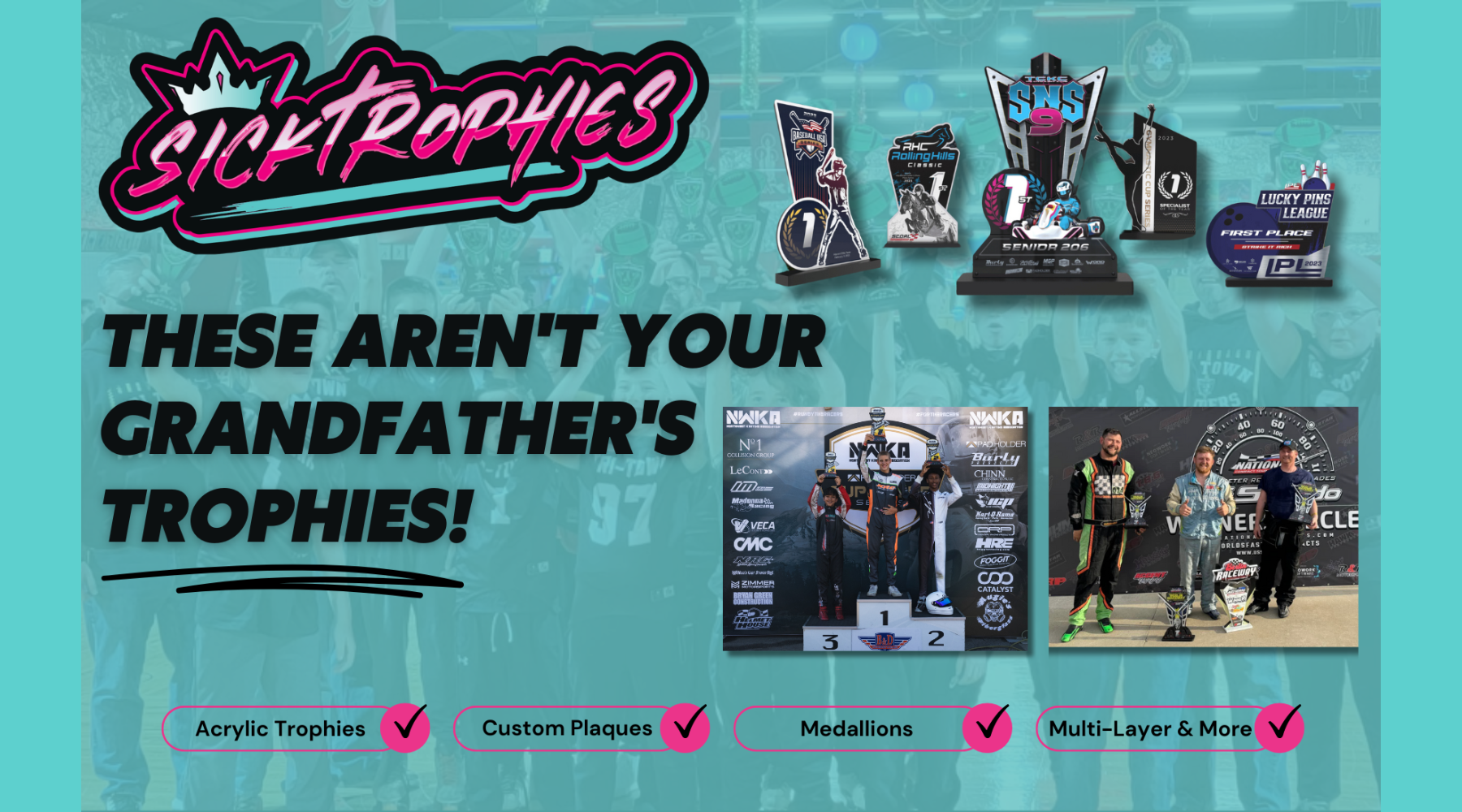 Custom Sports Trophies and Awards 🏆 | Sick Trophies